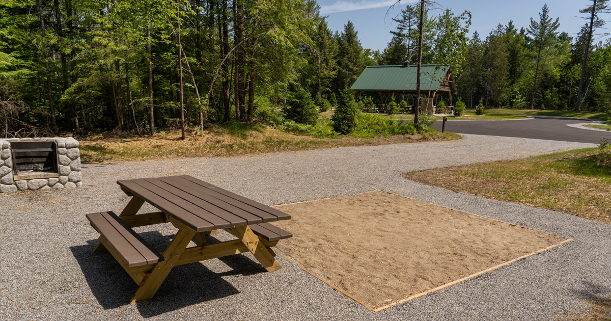 Frontier Town Campground Campsite Photos - Location Map