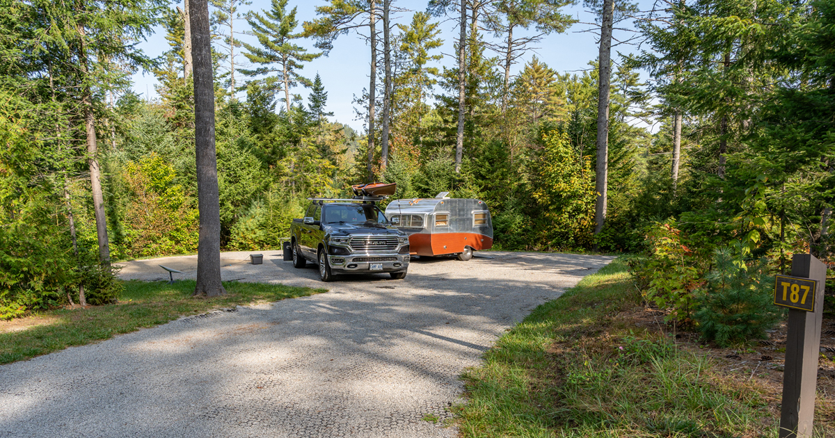 Frontier Town Campground Campsite Photos - Location Map